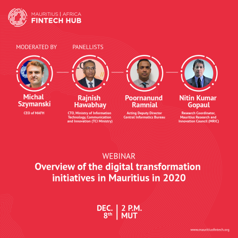 MAFH webinar: Overview of the digital transformation initiatives in ...